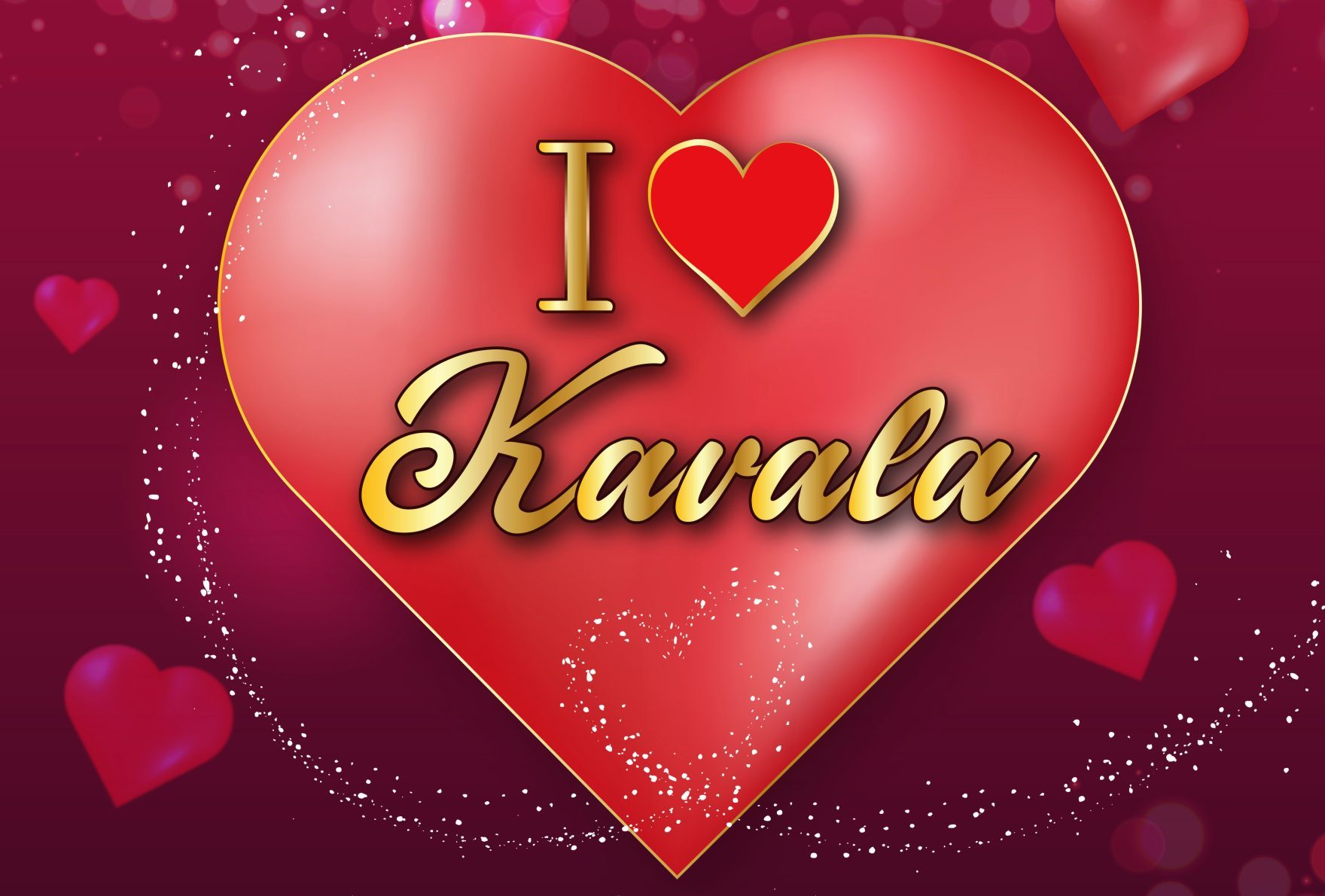 I love Kavala | Χρονόμετρο